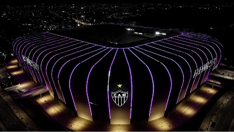 Arena MRV recebe homenagem histórica do Atlético