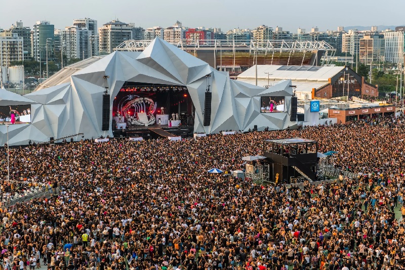 Rock in Rio 2024 registra salto no tráfego de dados com 5G