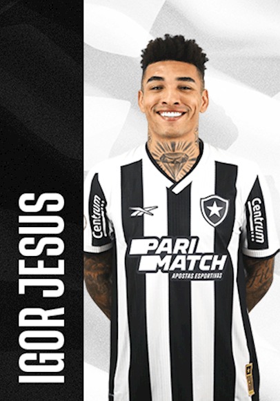 Igor Jesus celebra convocação para a Seleção Brasileira